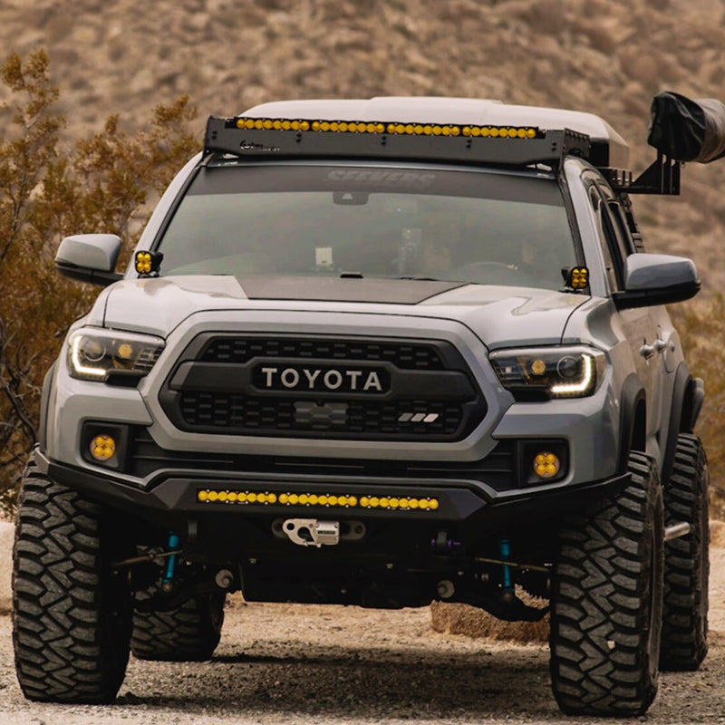 Toyota Tacoma 3rd Gen Lensun 90W Hood Flexible Solar Panel – AJT DESIGN